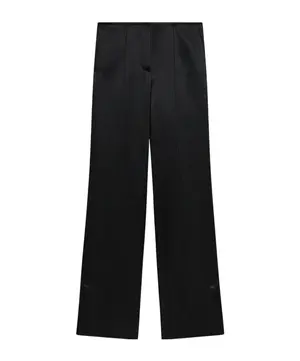 Helmut Lang Minimal Satin Pants - Black