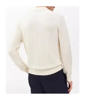 Rag & Bone Declan Cashmere Polo Sweater - Ivory