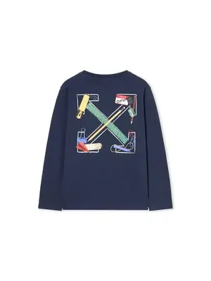 Off-White Arrow Ruler Long-sleeve T-shirt