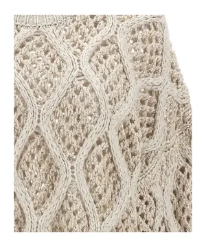 Brunello Cucinelli Sequin Embellished Knitted Jumper