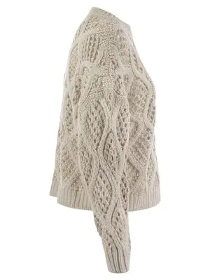 Brunello Cucinelli Sequin Embellished Knitted Jumper