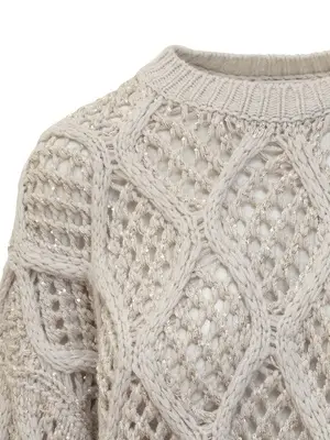 Brunello Cucinelli Sequin Embellished Knitted Jumper