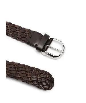 Brunello Cucinelli Braided Leather Belt