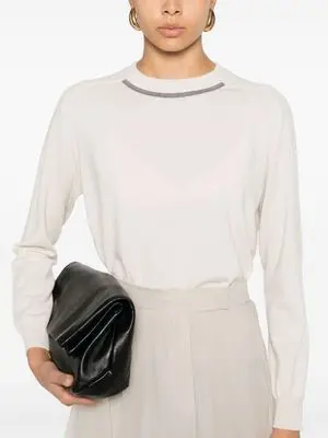 Brunello Cucinelli Crewneck Knitted Jumper