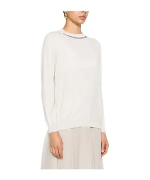 Brunello Cucinelli Crewneck Knitted Jumper