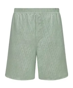Dior All-over Patterned Shorts - Gray