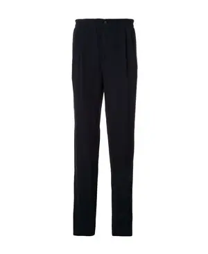 Giorgio Armani High-waisted Ribbed Trousers