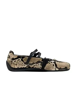 PUMA Speedcat Embossed Ballet Flats - Black