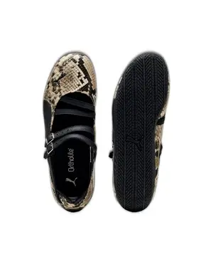 PUMA Speedcat Embossed Ballet Flats - Black