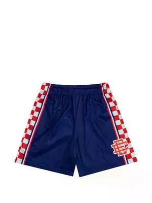 ERIC EMANUEL Ee Basic Checkered Shorts - Blue