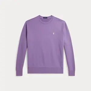 Ralph Lauren Loopback Cotton Crewneck Sweatshirt - Wisteria
