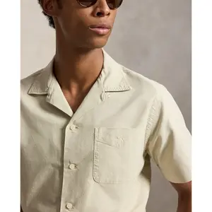 Ralph Lauren Classic Fit Garment-dyed Oxford Shirt - Classic Stone