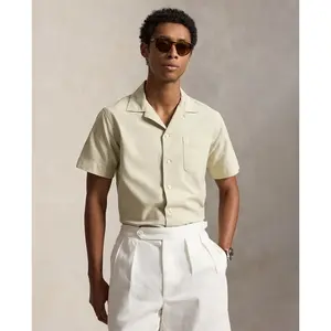 Ralph Lauren Classic Fit Garment-dyed Oxford Shirt - Classic Stone