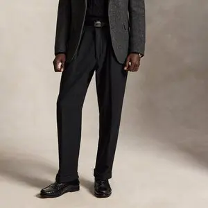 Ralph Lauren Suffield Relaxed Fit Flannel Wool-blend Pants