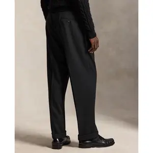 Ralph Lauren Suffield Relaxed Fit Flannel Wool-blend Pants