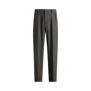Ralph Lauren Suffield Relaxed Fit Flannel Wool-blend Pants - Medium Grey