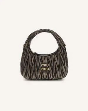Miu Miu Wander Bag In Quilted Leather