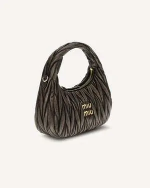 Miu Miu Wander Bag In Quilted Leather