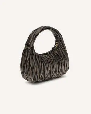 Miu Miu Wander Bag In Quilted Leather