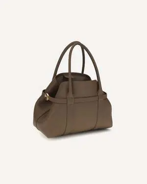 Loro Piana Small Ghiera Shoulder Bag - Brown