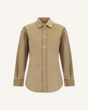 DARKPARK Anne Corduroy Hirt - Beige