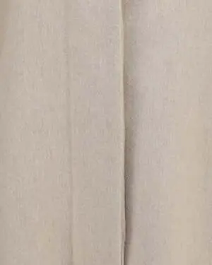 Alaïa Asymmetric Double Face Cashmere Coat - Beige