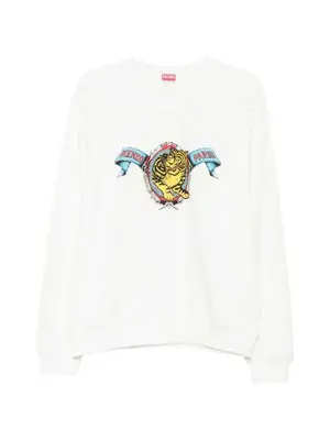 Kenzo Tiger Academy Sweatshirt - White