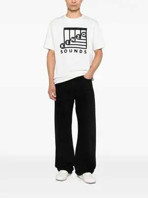 Kenzo Sounds T-shirt With Embroidery