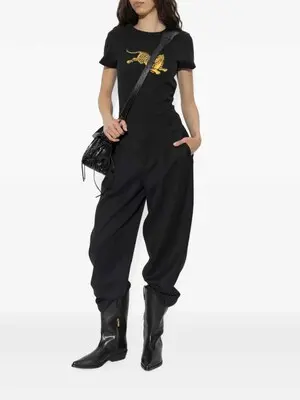 Kenzo Tiger-print T-shirt - Black