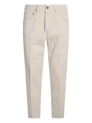 LARDINI Button-fly Jeans - White