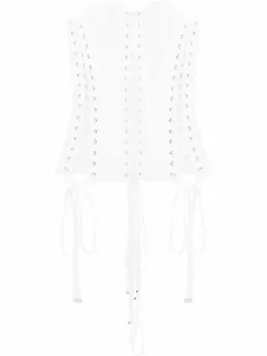 Dolce & Gabbana Gabardine Bustier Top