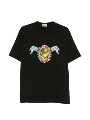 Kenzo Leaping Tiger Print T-shirt