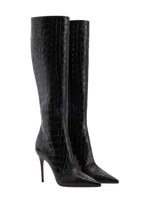 Paris Texas Crocodile-effect Boot