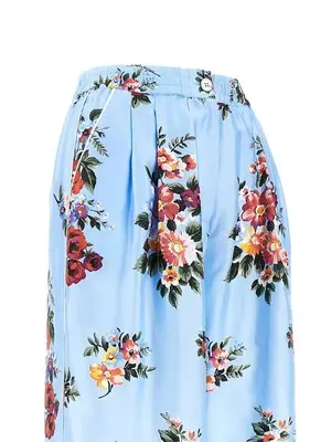 Dolce & Gabbana Floral Trousers