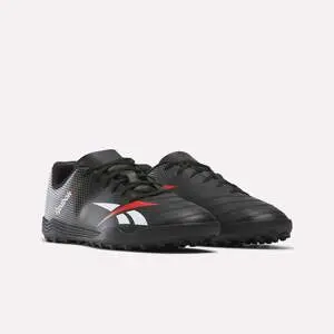 REEBOK Strike Turf Soccer Shoes - Black/red