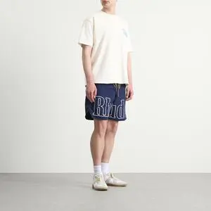 Rhude Logo Drawstring Shorts