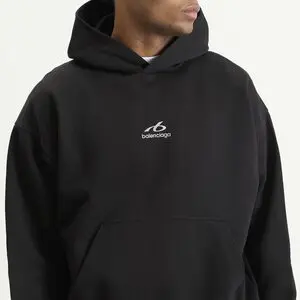 Balenciaga Logo Regular Fit Hoodie