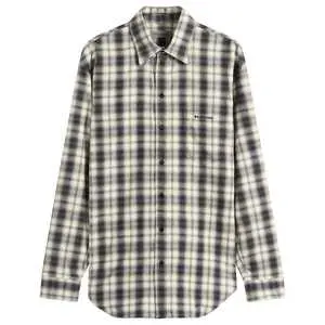 Balenciaga Regular Fit Check Flannel Shirt