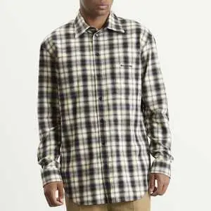 Balenciaga Regular Fit Check Flannel Shirt