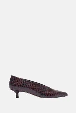 AeydĒ Decolleté Clara Snake Print - Multicolore