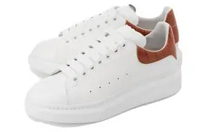 Alexander McQueen Oversized Sneaker - White/cedar