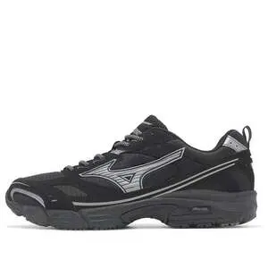 Mizuno Mxr Og "black Metallic Grey" Sneakers - Black/metallic Grey