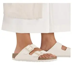 BIRKENSTOCK Arizona Two-strap Sandals - Eggshell