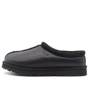 UGG Tasman Leather Slipper - Black