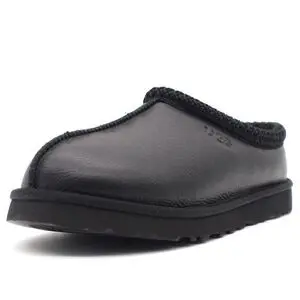 UGG Tasman Leather Slipper - Black