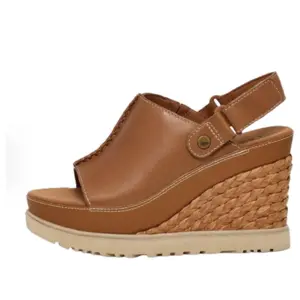 UGG Abbot Adjustable Slide Sandal - Cognac