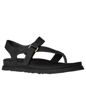 UGG Goldengaze Toe Post Sandals - Black