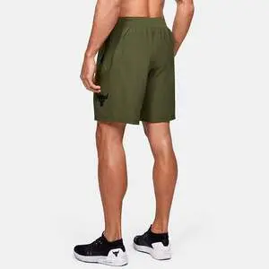 Under Armour Project Rock Unstoppable Shorts - Olive Green