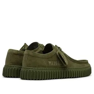 Clarks X Pleasures Torhill Low Suede Sneakers
