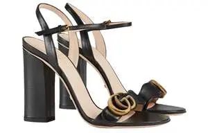 Gucci Sandal With Double G Leather